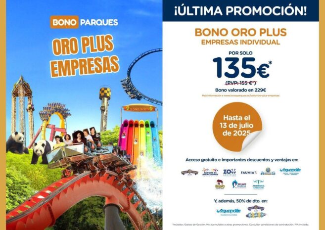 OFERTA BONO PARQUES ORO PLUS EMPRESAS - SECB
