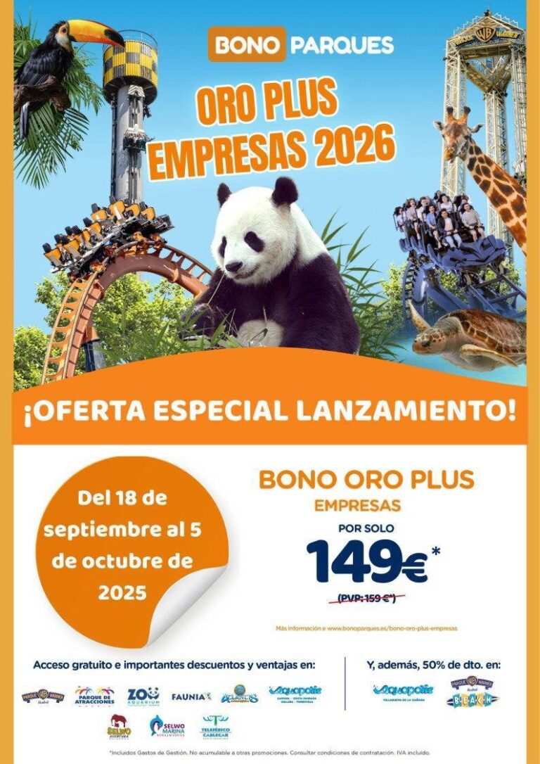 BONO PARQUES ORO PLUS EMPRESAS 2026 - OFERTA LANZAMIENTO - SECB